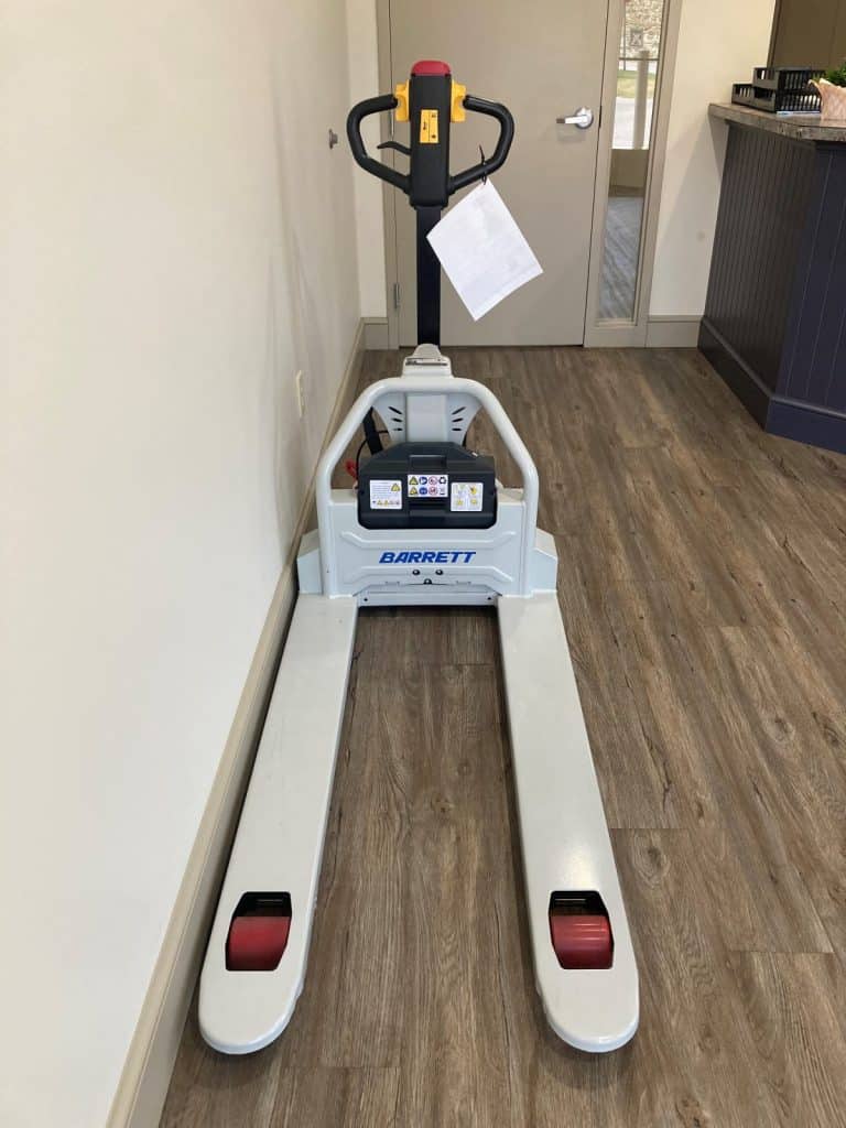 Barrett 48V Lithium Ion Powered Pallet Jack